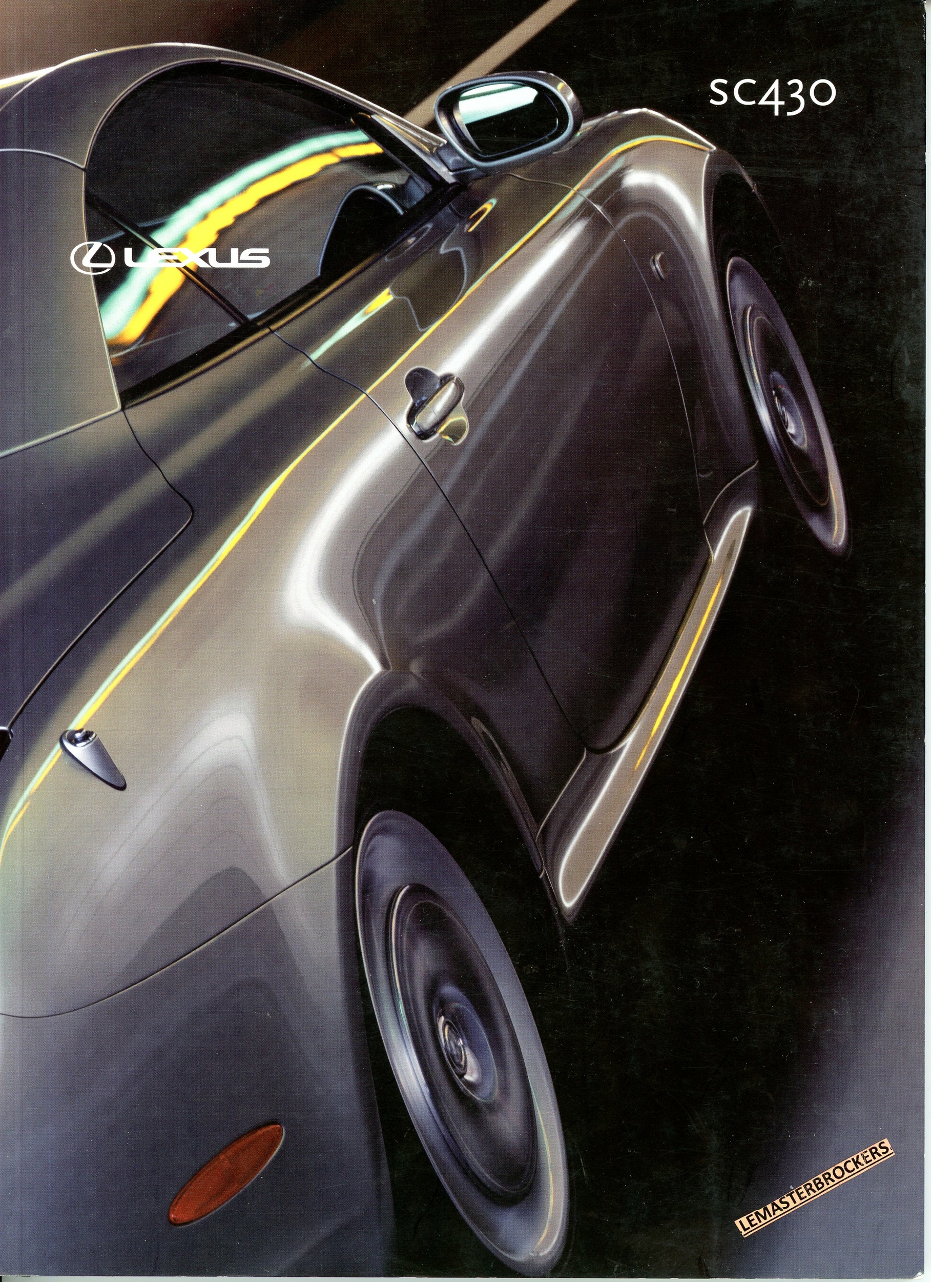 LEXUS SC430 - BROCHURE CATALOGUE AUTOMOBILE - BROCHURES AUTO - LEMASTERBROCKERS