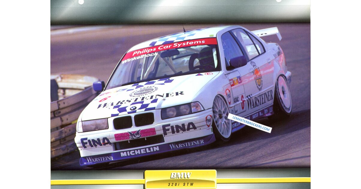 BMW 320i STW 1997 - AUTO / MOTO (BROCHURES & FICHES)/FICHES AUTO ...