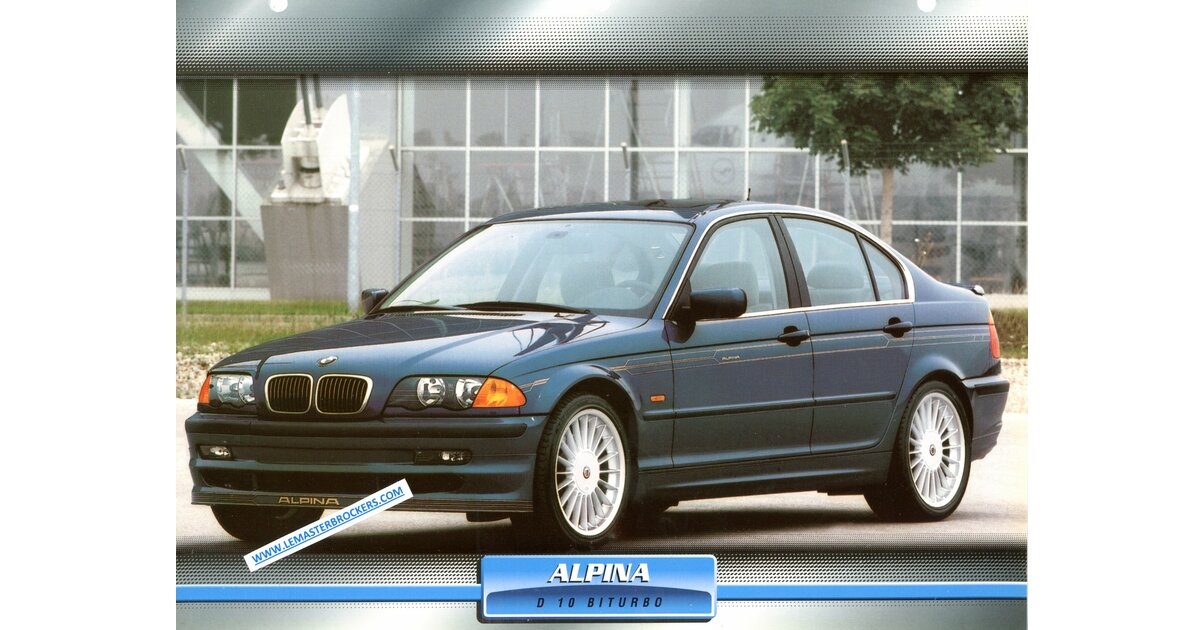 HARTGE 540i 7.7 BMW SERIE 5 - FICHES AUTO - LEMASTERBROCKERS
