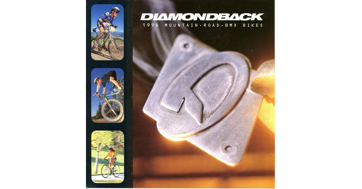 BROCHURE DIAMONDBACK 1996 MOUTAUB ROAD BMW BIKES - AFFICHES ...