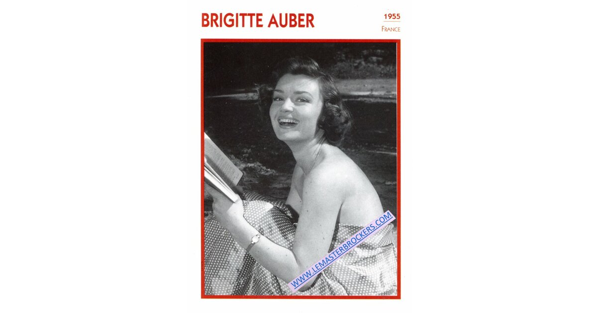 BRIGITTE AUBER 1955 - MUSIQUE & VIDÉO/FICHE CINÉMA & SERIES TV ...