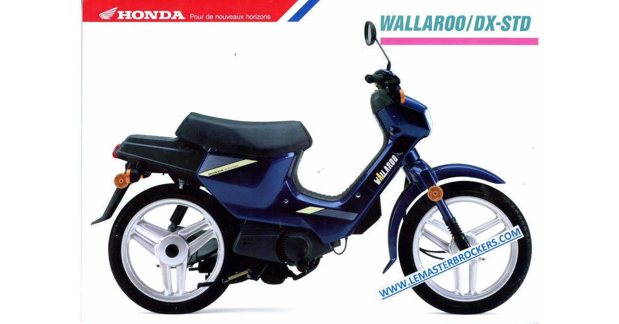 BROCHURE HONDA WALLAROO DX STD - AUTO / MOTO (BROCHURES & FICHES ...