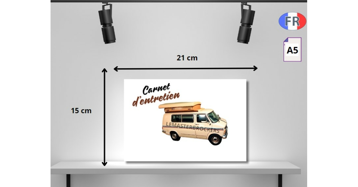 CARNET D'ENTRETIEN VAN AMENAGE YOUNGTIMER