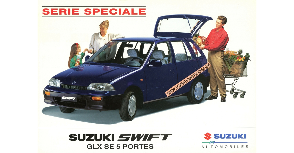 SUZUKI SWIFT GLX SE 5 PORTES - BROCHURE SUZUKI SERIE SPECIALE - AUTO ...