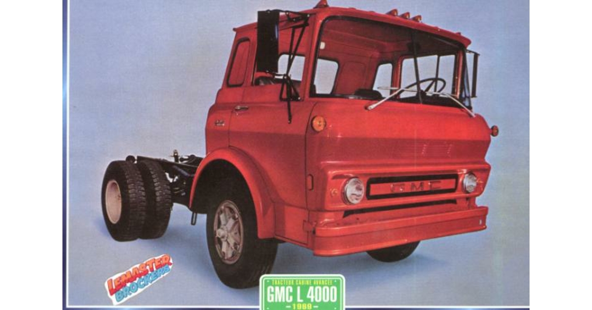 FICHE COLLECTION GMC L4000 1969 - FICHES CAMION