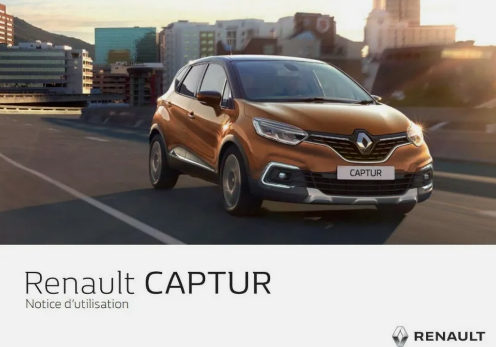 NOTICE DU PROPRIETAIRE RENAULT CAPTURE 2013 a 2019
