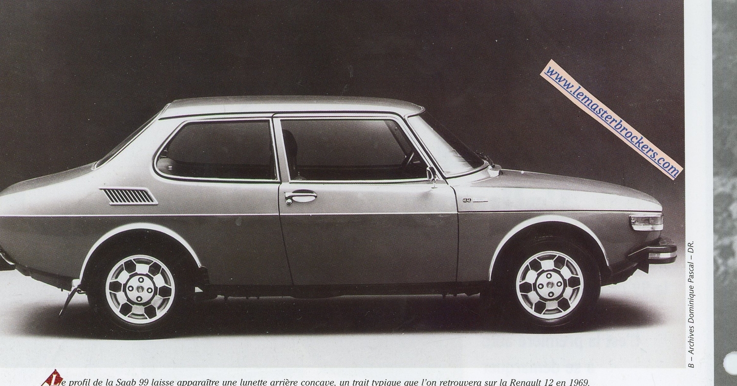 SAAB 99 1968 FICHE TECHNIQUE VOITURE - FICHES AUTO - LEMASTERBROCKERS