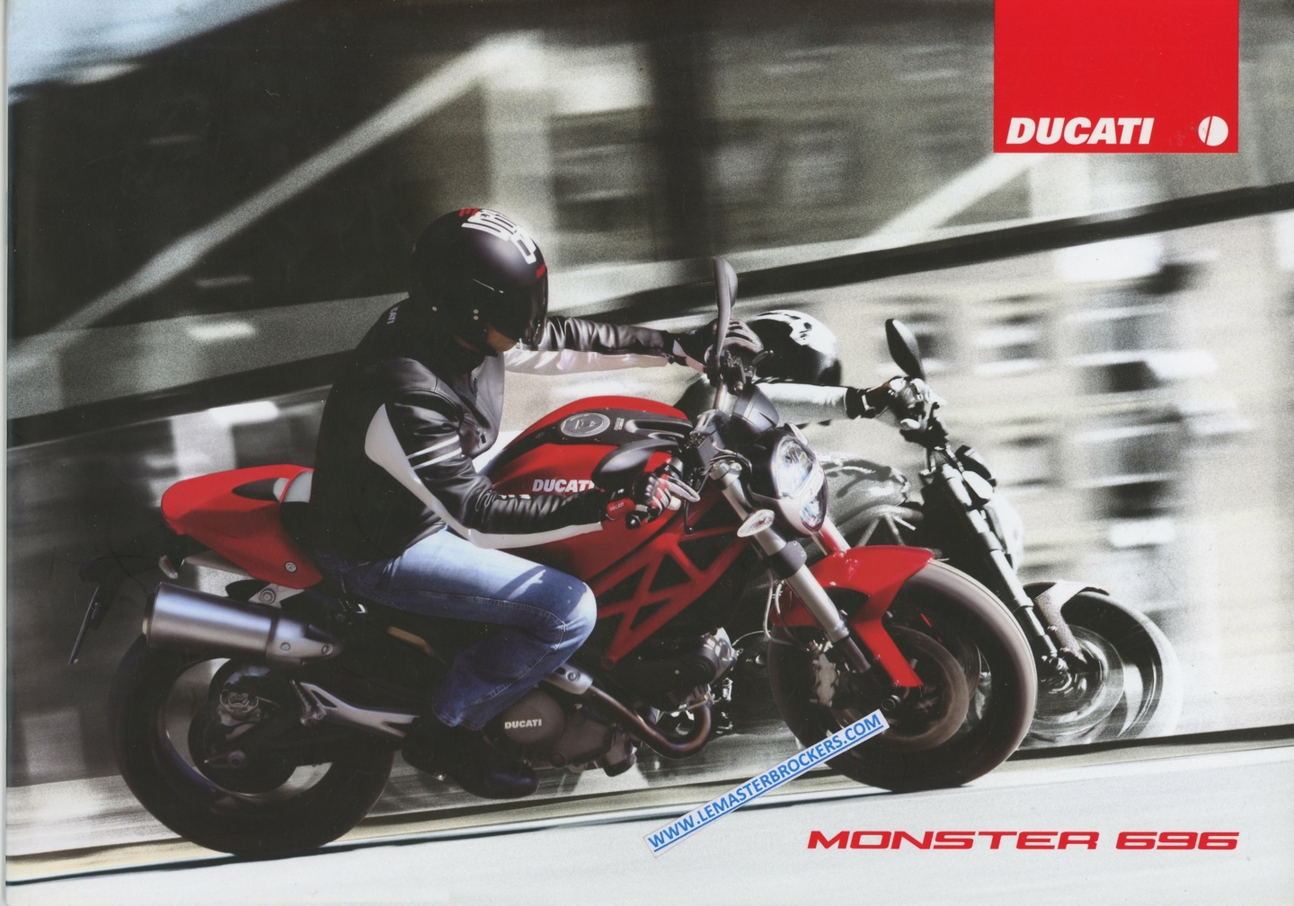 BROCHURE MOTO DUCATI MONSTER 696 - BROCHURES MOTO - LEMASTERBROCKERS