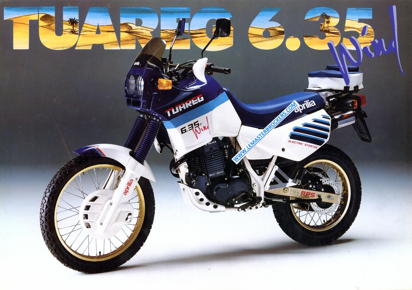 BROCHURE MOTO APRILIA TUAREG 6.35 WIND