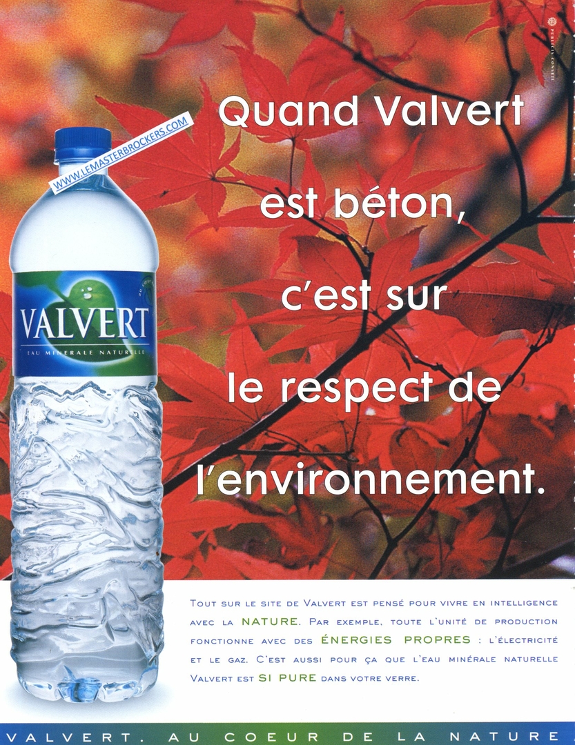 PUBLICITÉ ADVERTISING 2001 VALVERT - AFFICHES & PUBLICITÉS/PUB DE ...