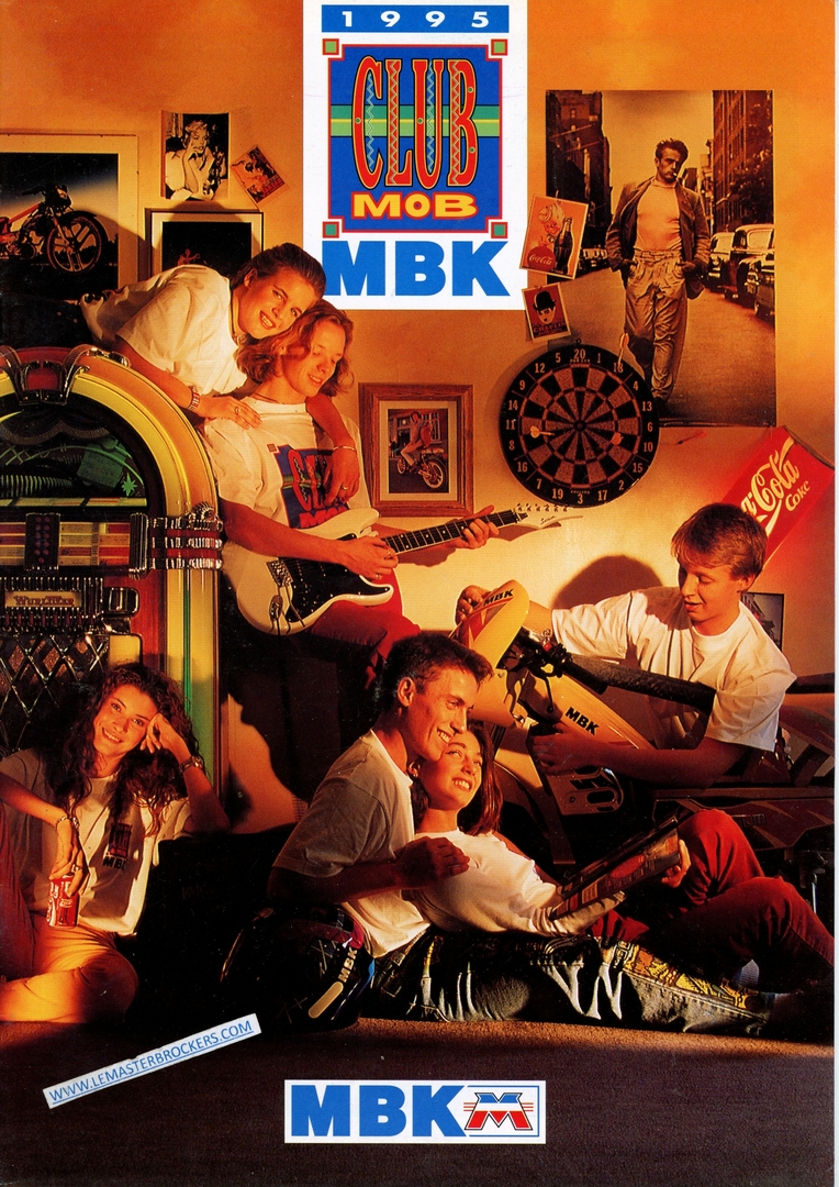 BROCHURE MBK CLUB MOB 1995