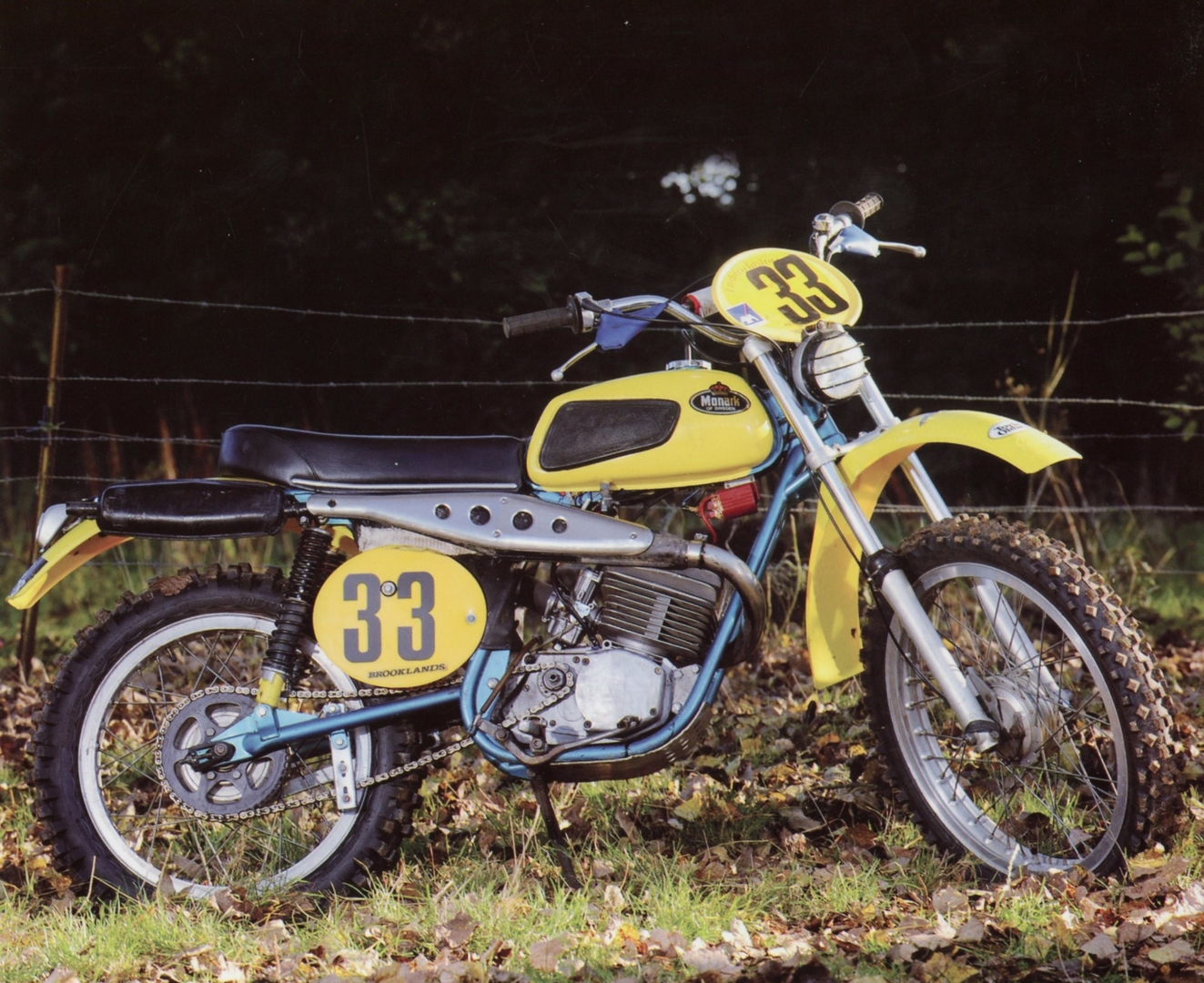 MONARK 125 ISDT - FICHE MOTO CARACTÉRISTIQUES - AUTO / MOTO (BROCHURES ...