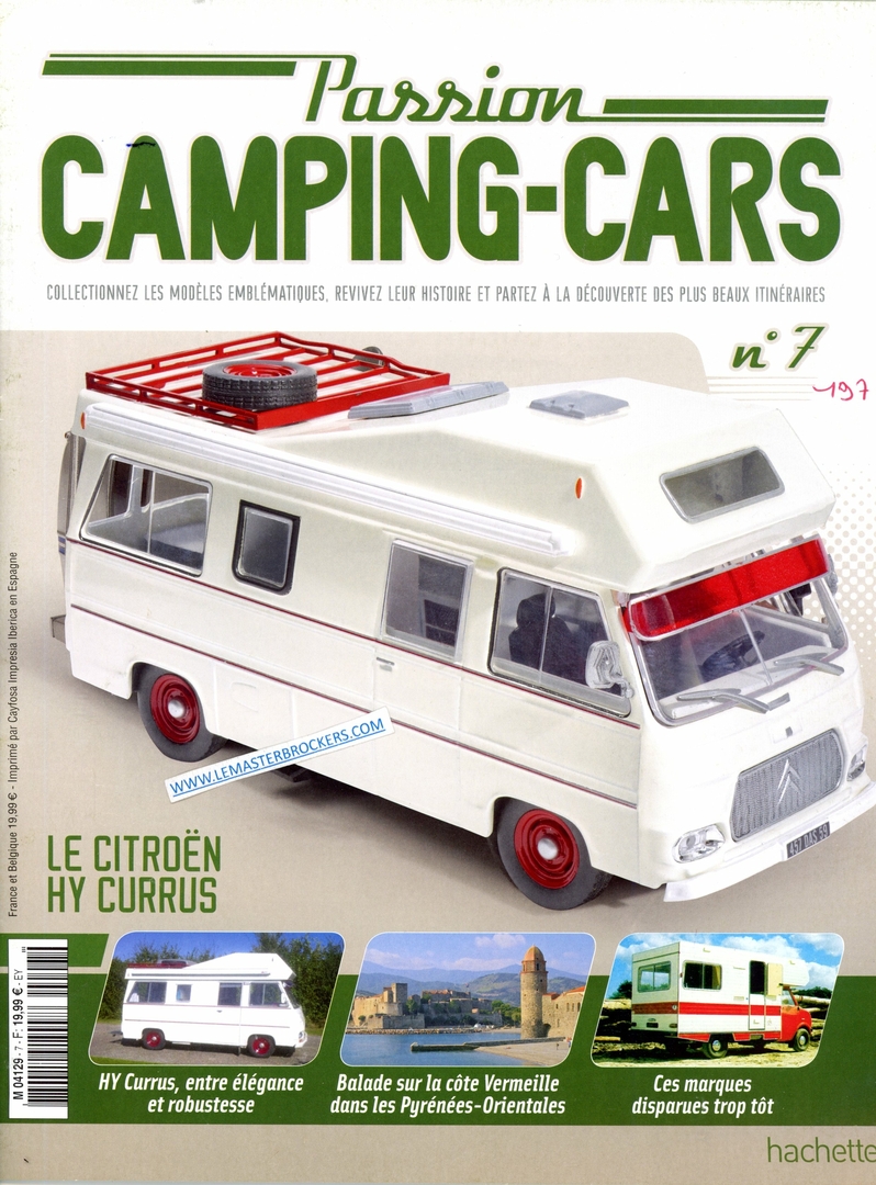CITROEN HY CURRUS 1972 BENDIX BEJY CO CAMPING-CARS