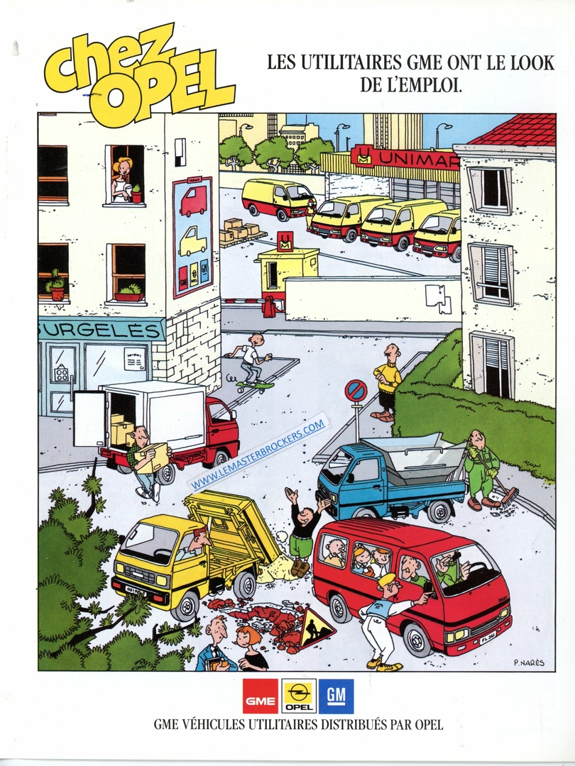 LES UTILITAIRES GME MIDI GM RASCAL CHEZ OPEL