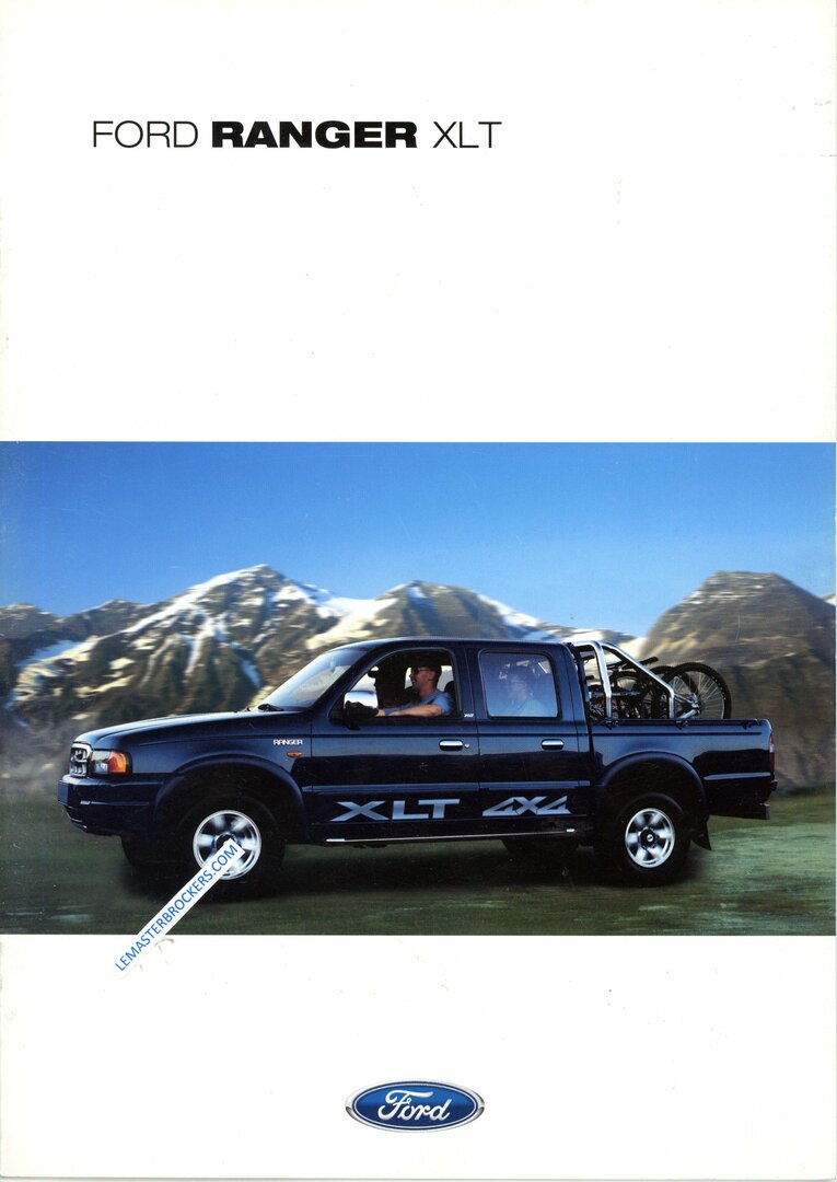 BROCHURE FORD RANGER XLT 2001 - AUTO / MOTO (BROCHURES & FICHES ...