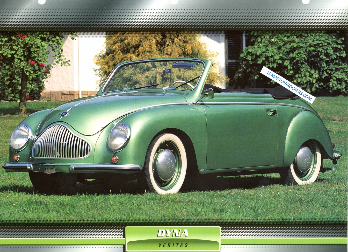 DYNA VERITAS 1950 - FICHES AUTO - LEMASTERBROCKERS