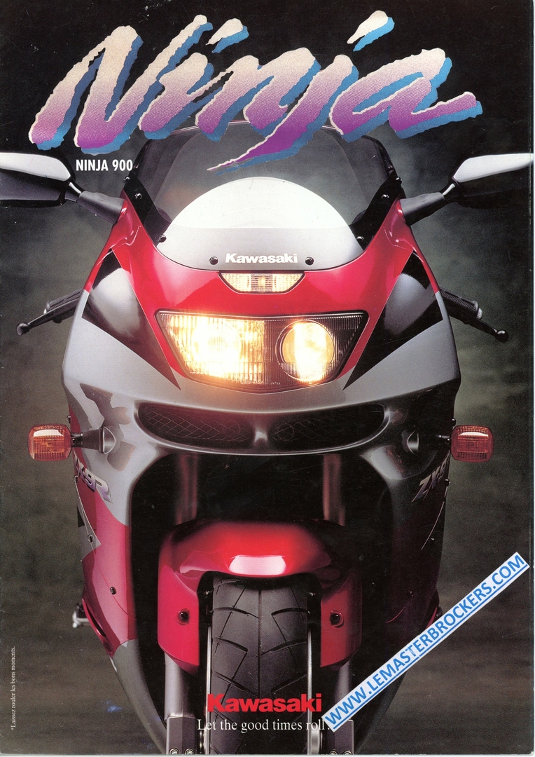 KAWASAKI NINJA 900 - BROCHURES MOTO
