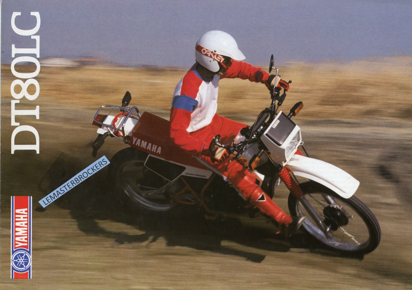 YAMAHA DT80 LC - BROCHURE MOTO DT 80 LC DT80LC