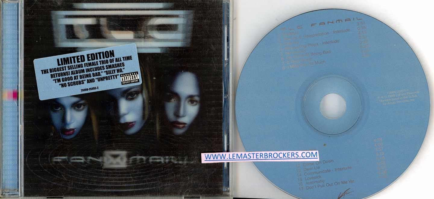 TLC FANMAIL LIMITED EDITION - CD-AUDIO