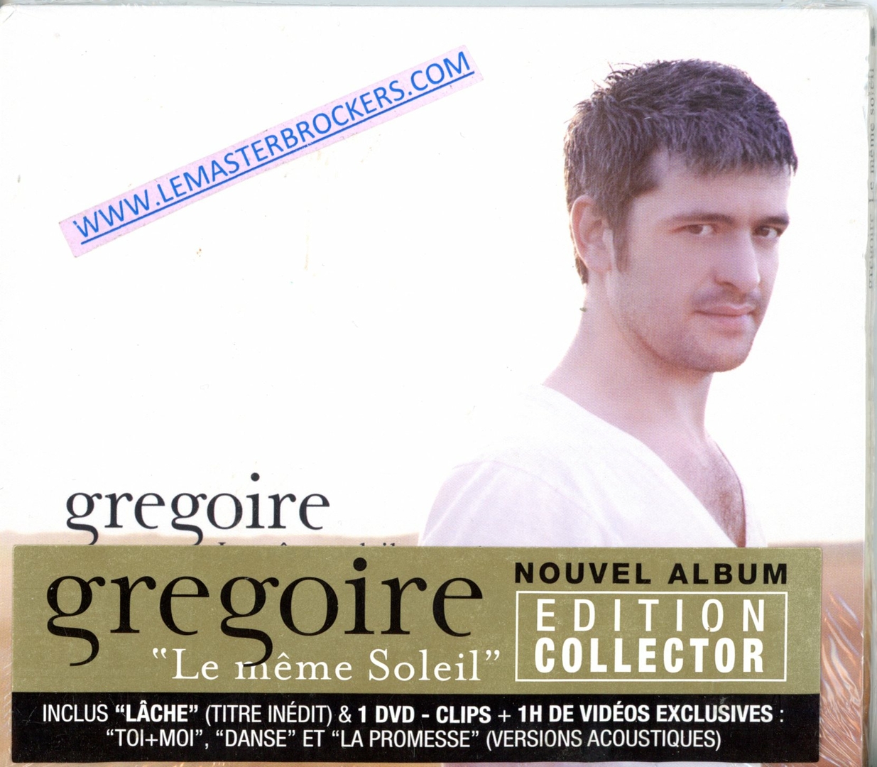 GREGOIRE LE MEME SOLEIL EDITION COLLECTOR INCLUS CD ET DVD