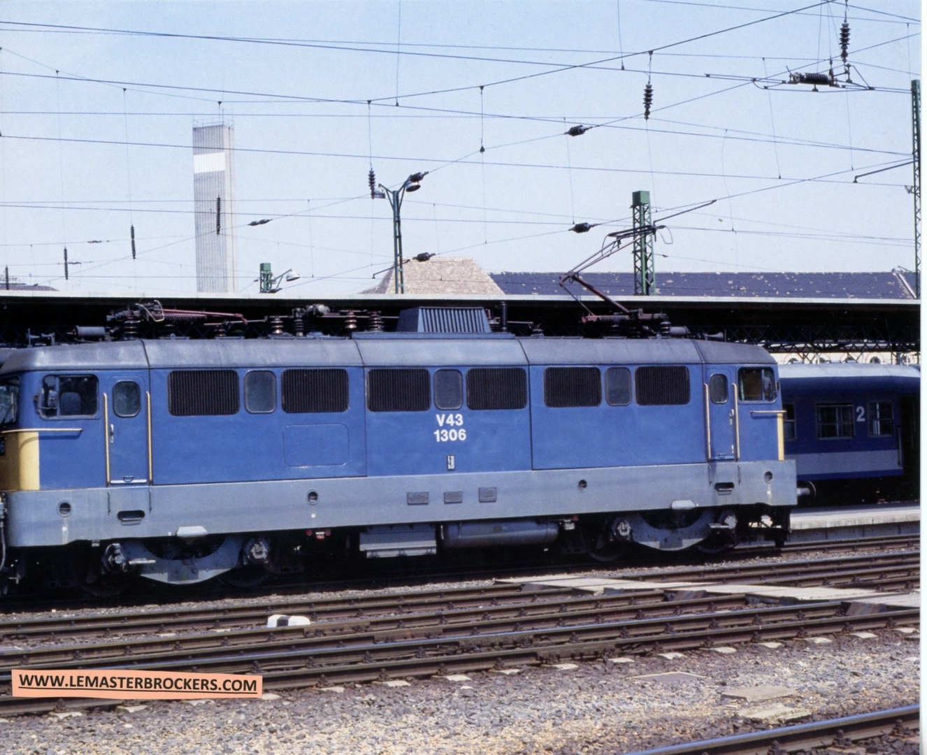 LOCOMOTIVE BOBO SERIE V43 HONGRIE 1962 - FICHE CARTE CARACTÉRISTIQUES ...