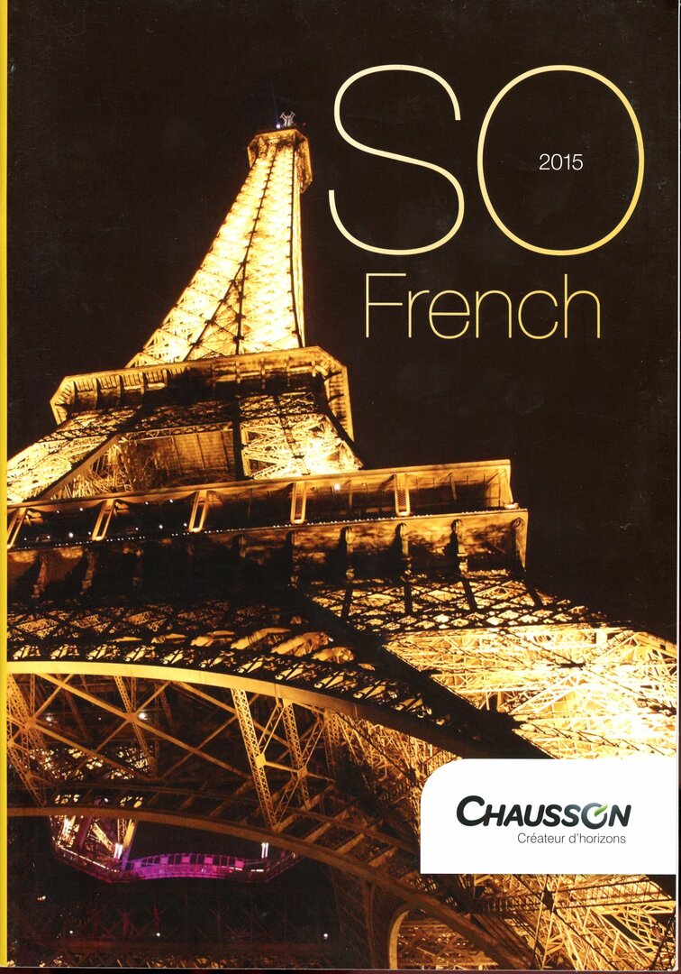 CATALOGUE CHAUSSON SO FRENCH 2015 CAMPING-CARS ET VANS