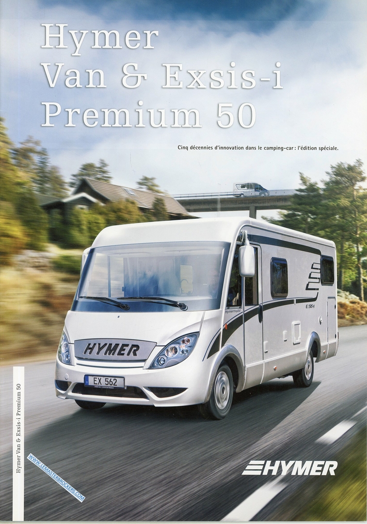BROCHURE HYMER VAN ET EXSIS-I PREMIUM 50 - EDITION 2011