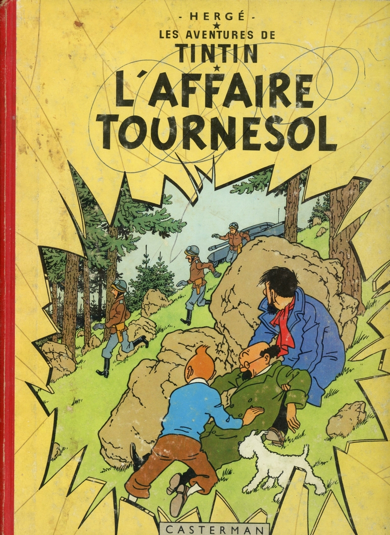 L'AFFAIRE TOURNESOL 1964 B35 - BD LES AVENTURES DE TINTIN - ALBUM HERGÉ ...