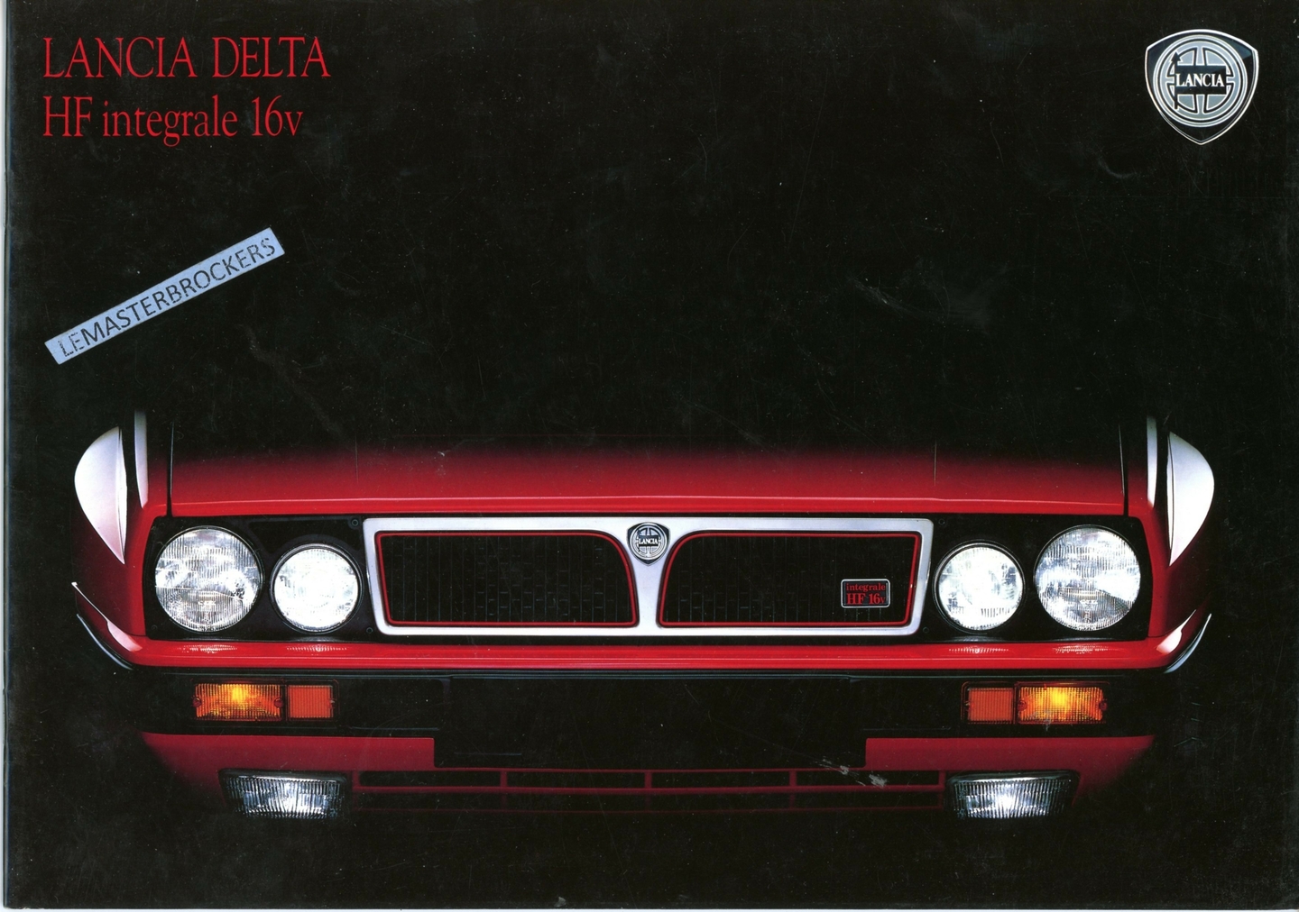 BROCHURE LANCIA DELTA HF INTEGRALE 16V - XII/89 - BROCHURES AUTO ...