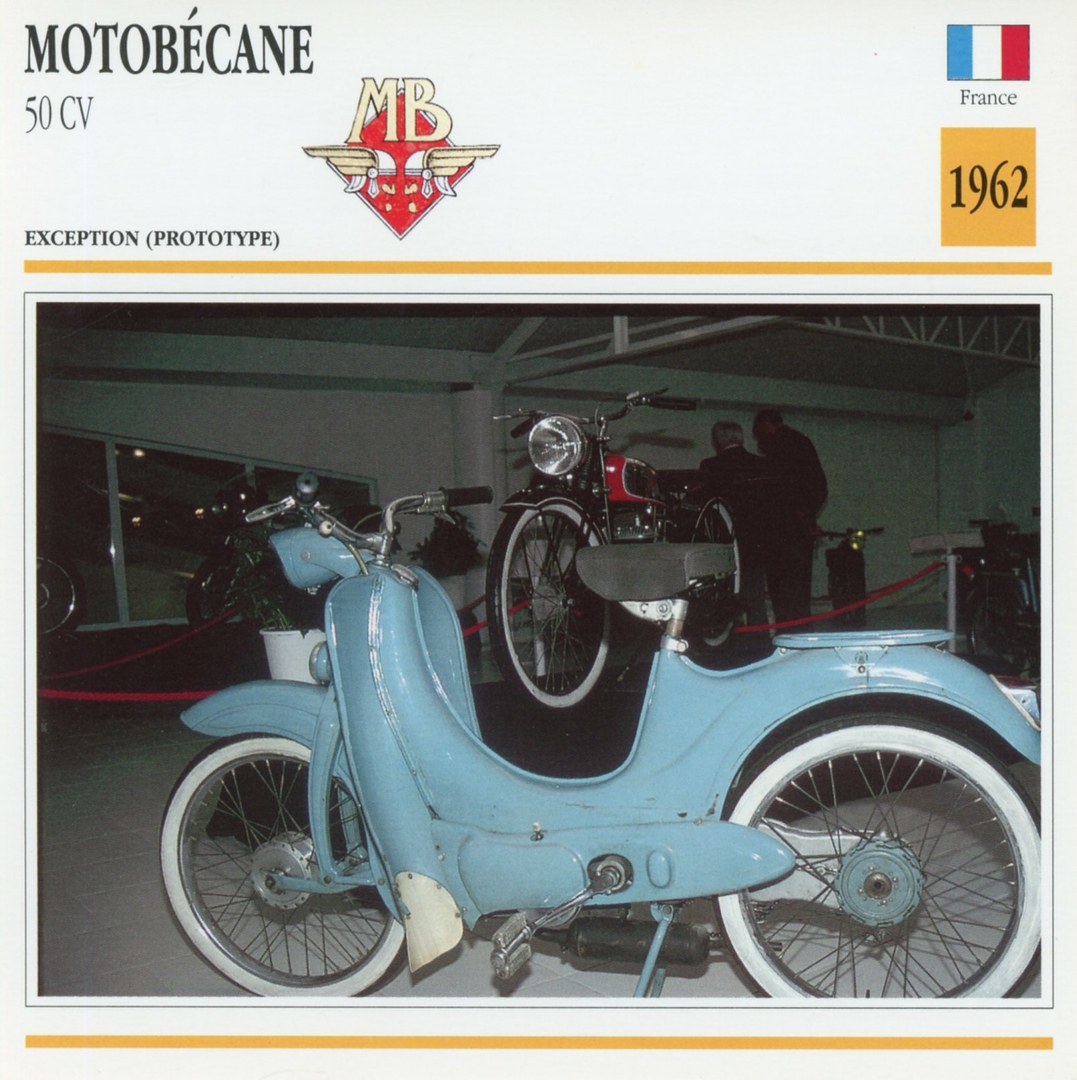 Motobecane 50v Fiche Technique
