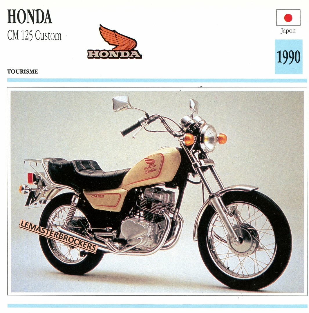 Fiche Technique Honda 125 Cm