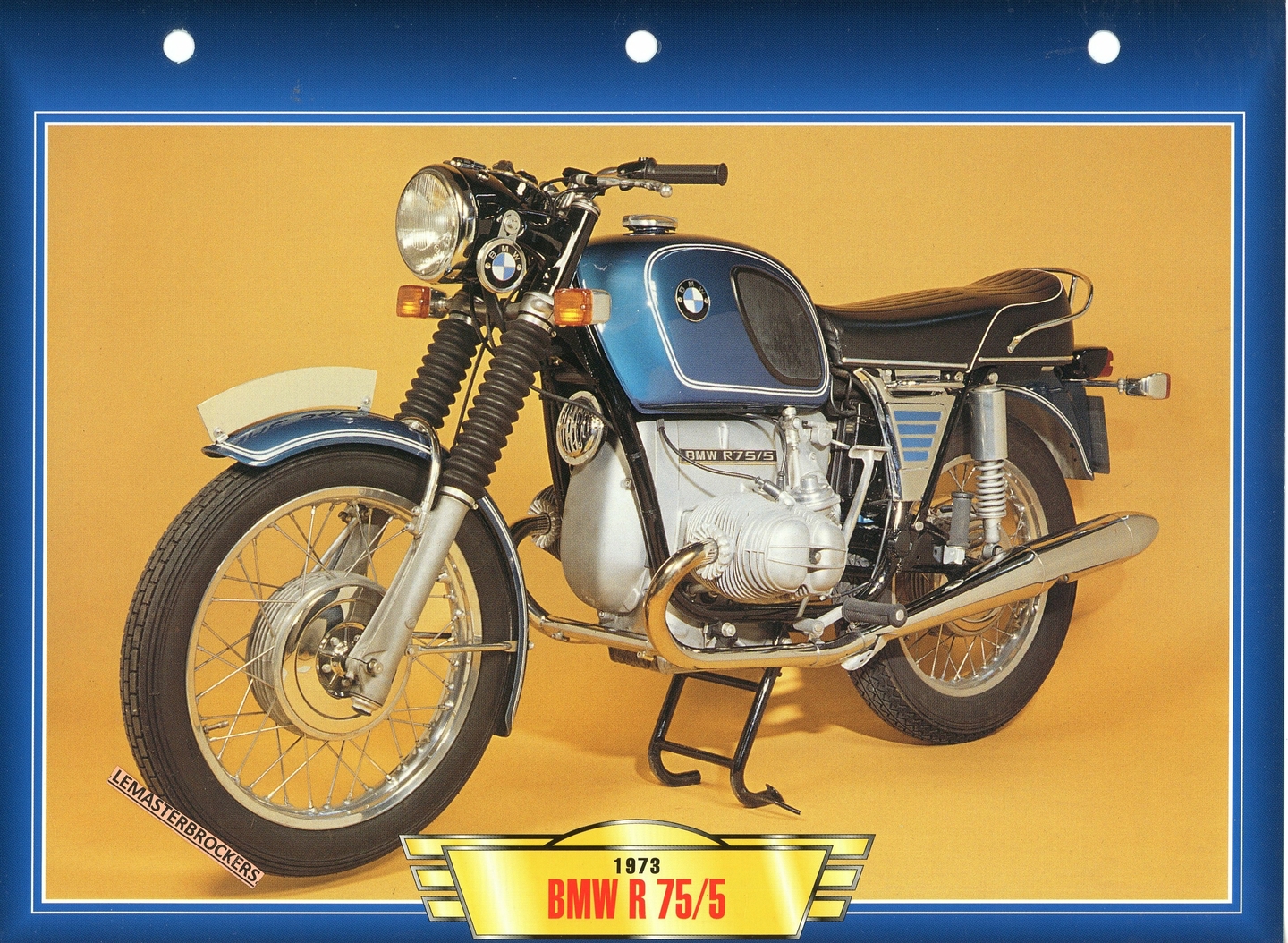 FICHE BMW R75/5 1973 - FICHE TECHNIQUE MOTO BMW R - FICHES MOTO ...