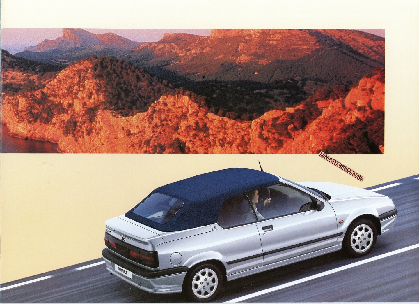 RENAULT 19 CABRIOLET 1.8 ARIA RSI - BROCHURE CATALOGUE AUTOMOBILE ...