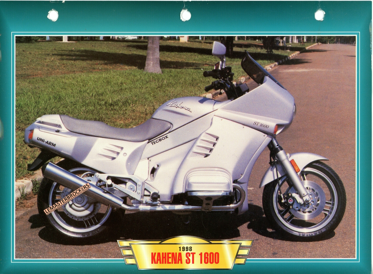 KAHENA ST1600 1998 - FICHE MOTO ATLAS ÉDITION - FICHES MOTO ...