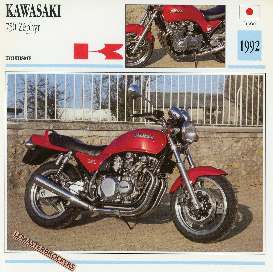 Fiche Technique Kawasaki 750 Zephyr