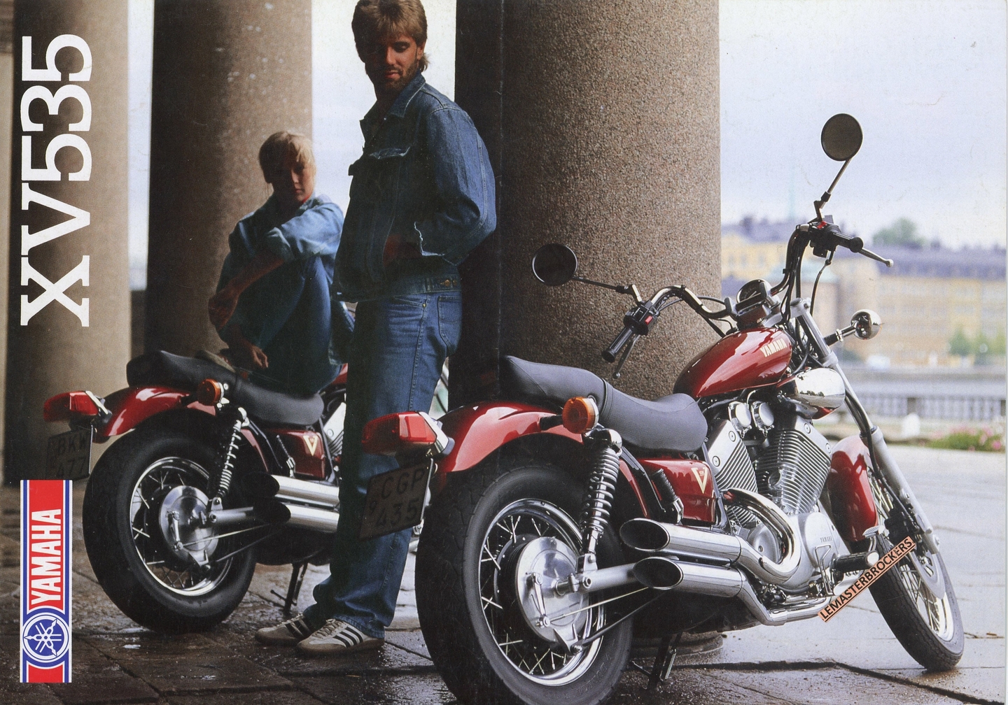 YAMAHA XV 535 VIRAGO - BROCHURE MOTO YAMAHA XV535 - BROCHURES MOTO ...