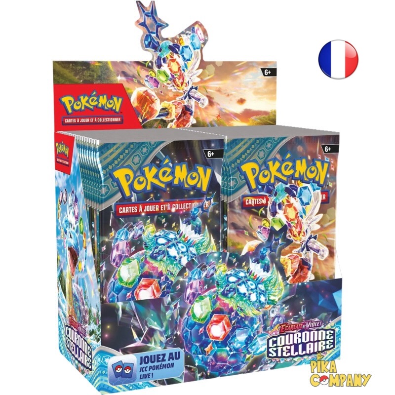 Pokémon - ETB EV07 Ecarlate Et Violet Couronne Stellaire Coffret ...