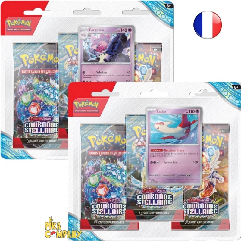 Pokémon - ETB EV07 Ecarlate Et Violet Couronne Stellaire Coffret ...