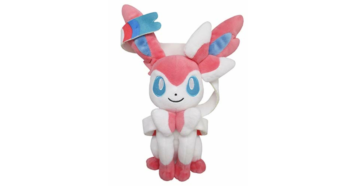 Peluche Pokémon Nymphali / Sylveon ≃ 20 Cm - All Star Collection ...