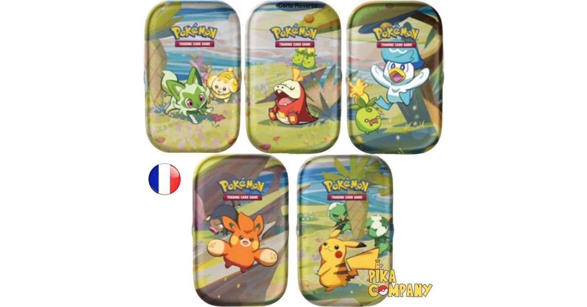 Pokémon - 1X Mini-Tin Paldéa Modèle Aléatoire FR - POKEMON/ETB/COFFRETS ...