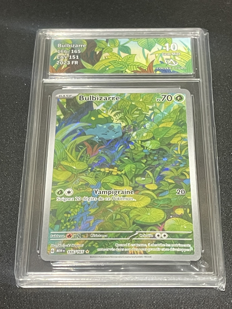 Bulbizarre 166 AR 151 FR Collect Aura 10 - Cartes à l'unité/Cartes ...