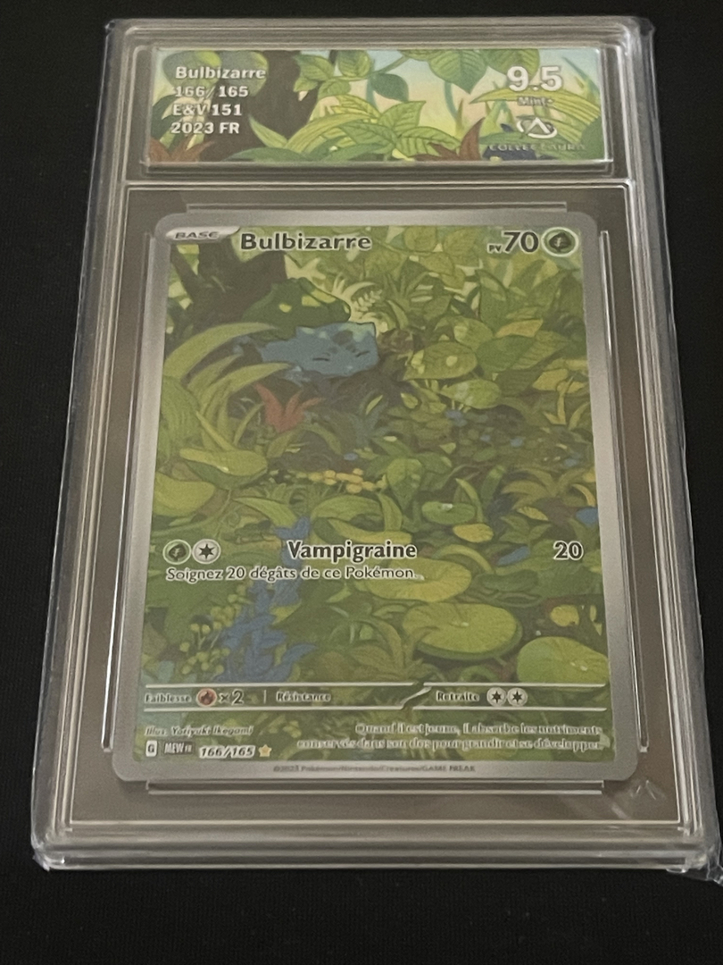 Bulbizarre 166 AR 151 FR Collect Aura 9.5 - Cartes à l'unité/Cartes ...