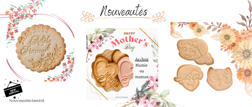 littlecookie emporte-pièces et timbres à biscuits.