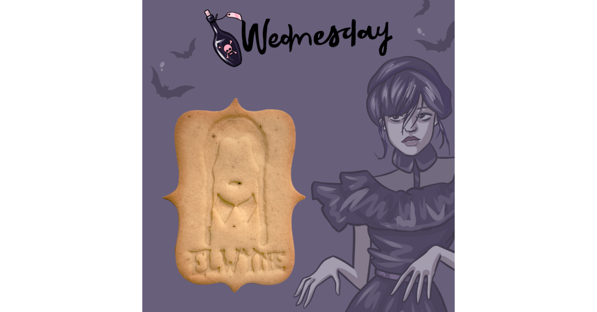 Emporte-pièce Mercredi personnalisé - Emporte-pièces/Films & dessins ...