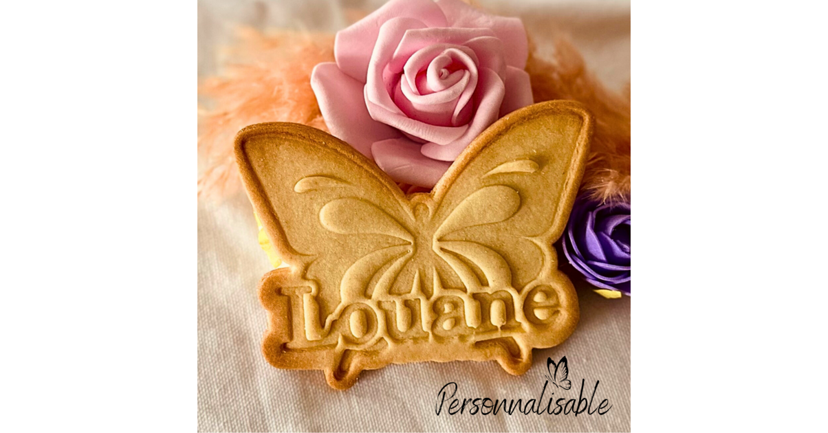 Emporte-pièce papillon personnalisé - Timbres à biscuits/Divers ...