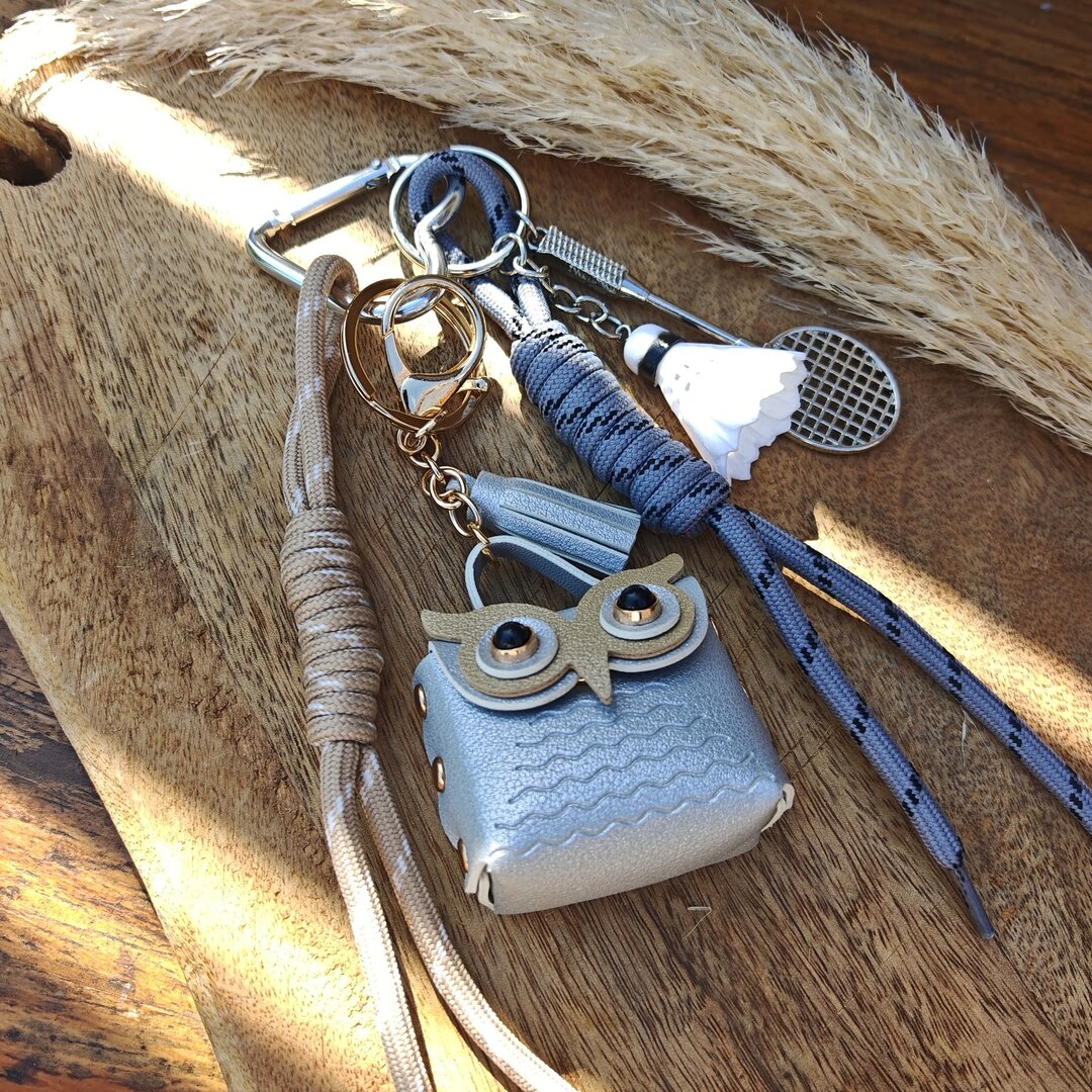 Grigri HIBOU Gris - Accessoires & GRIGRIS - GRAGENA