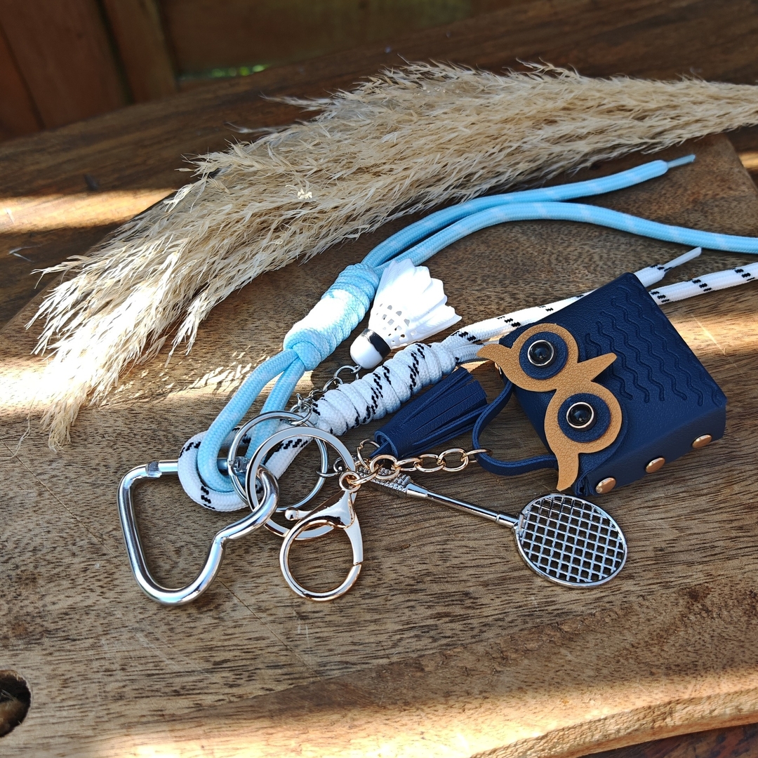 Grigri HIBOU Bleu - Nouveautés/GRIGRI - GRAGENA