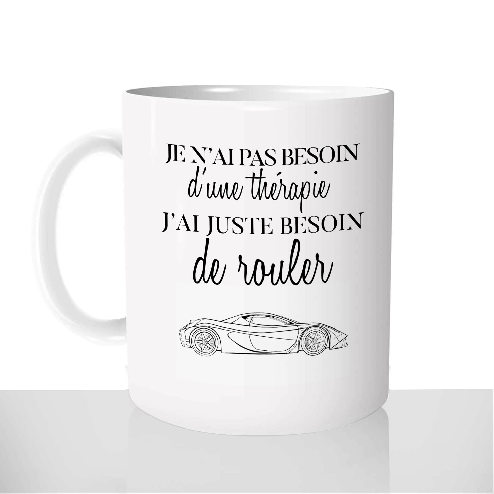 Mug Magique Besoin de Rouler - Sports - Mug-Magique