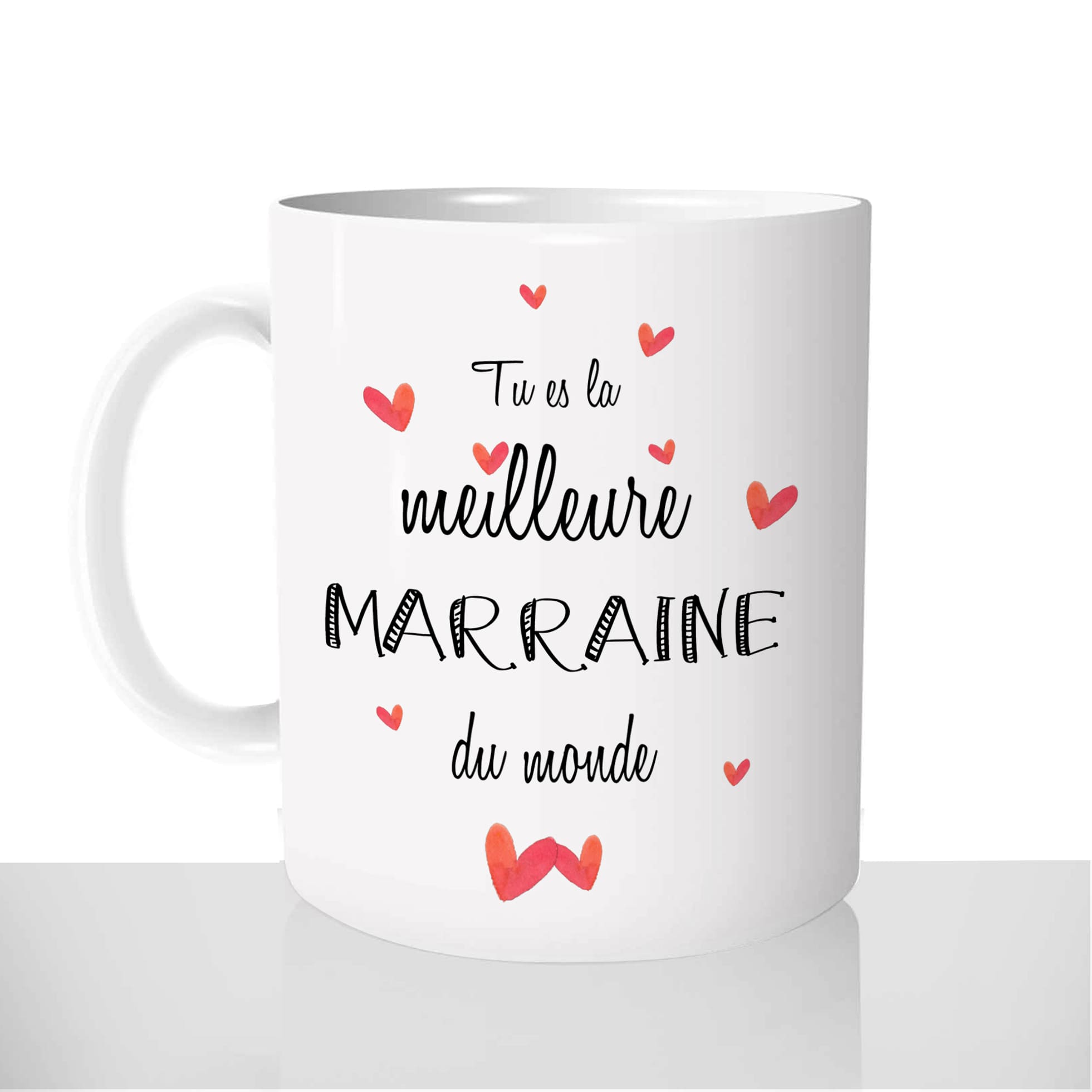 Mug Magique La Meilleure Marraine Du Monde - Marraine Mug-Magique