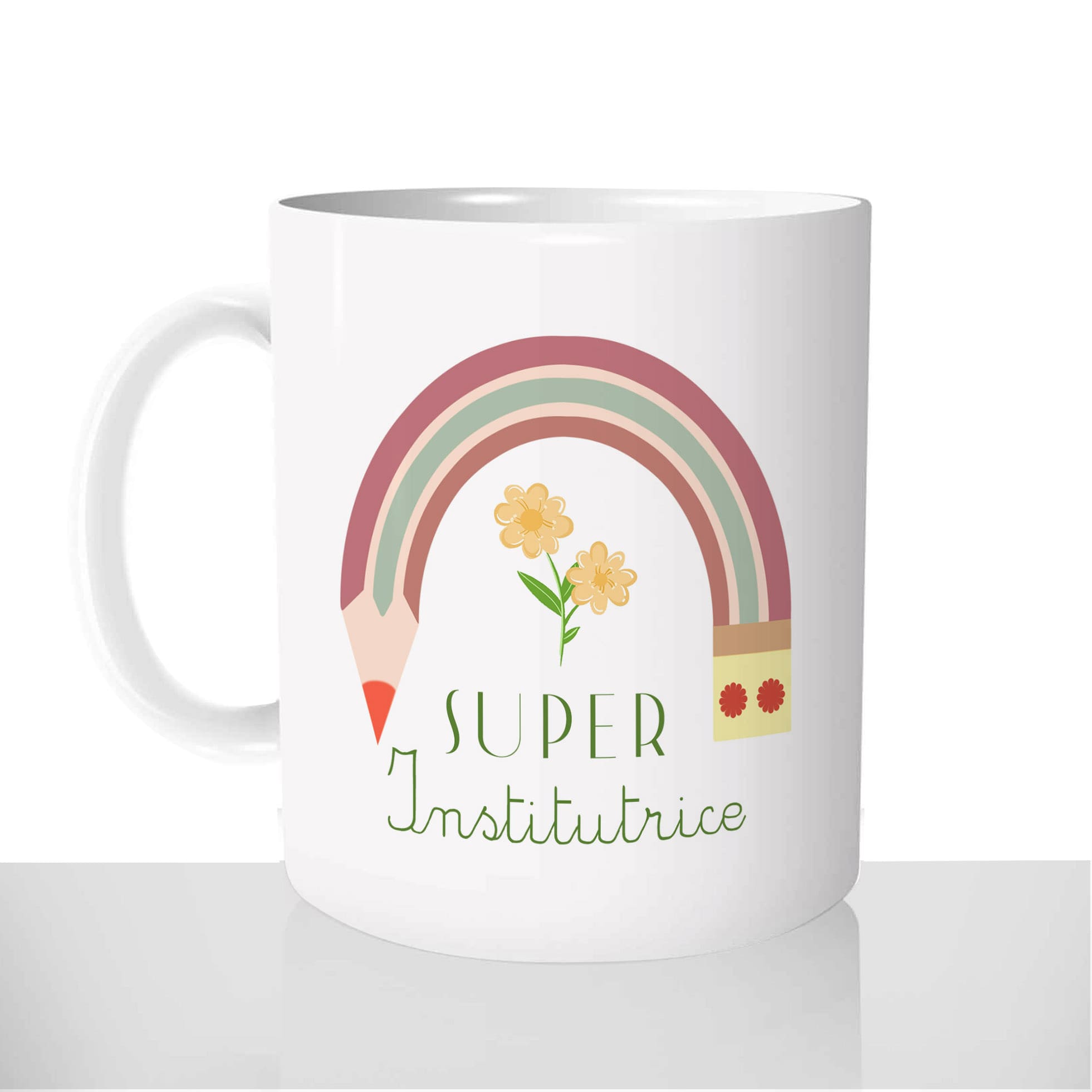 Mug Magique Institutrice - Tasse Cadeau Maitresse Mug-Magique.fr